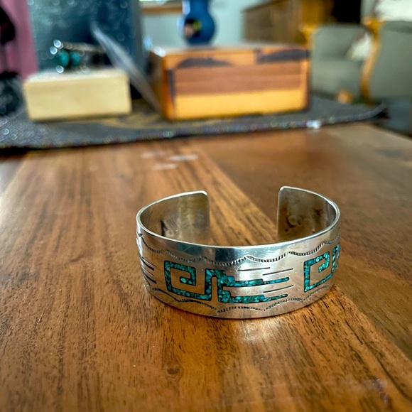 Billy Slim | Jewelry | 97s Billy Slim Turquoise And Silver Cuff | Poshmark